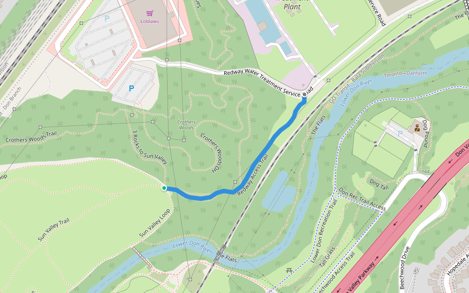 Redway Access Trail Walking and Running - Toronto, Ontario | Pacer