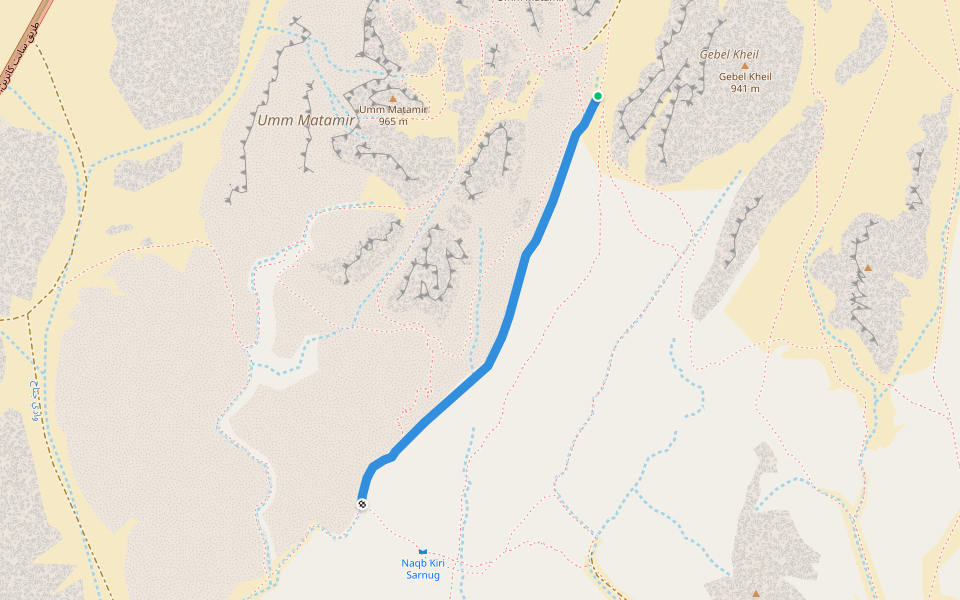 Talet Umm Matamir | Walking Map