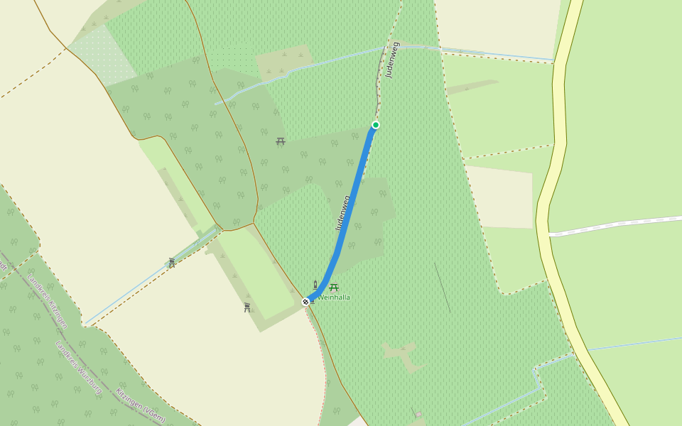 Judenweg Walking And Running Trail - Sulzfeld am Main, Bayern | Pacer