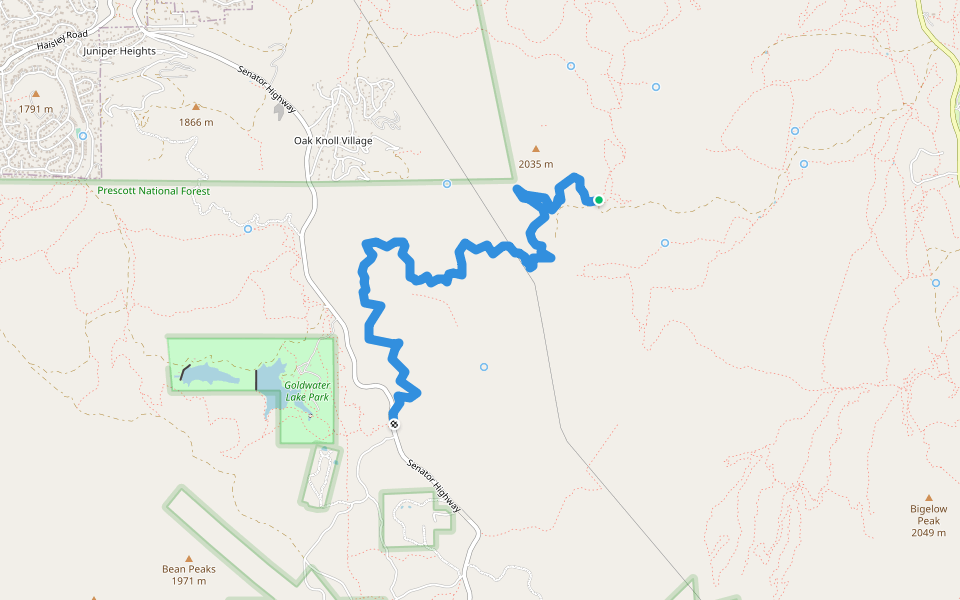 Ranch Trail - 62 in Arizona | Walking Map