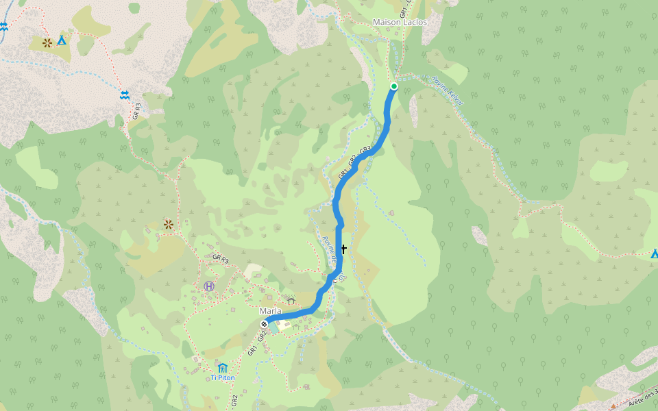 GR1 - GR2 - GR3 Hiking Trail - Saint Paul, Saint-Paul | Pacer