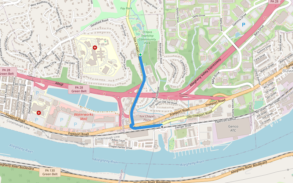 O'hara Trail Walking and Running - Pittsburgh, Pennsylvania | Pacer