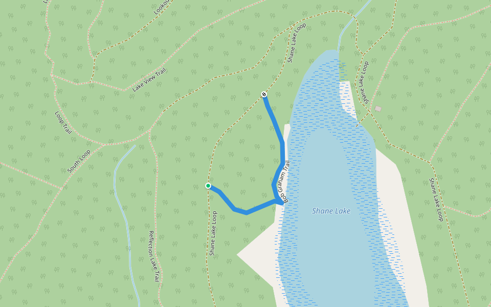 Bob Graham Trail in British Columbia | Walking Map