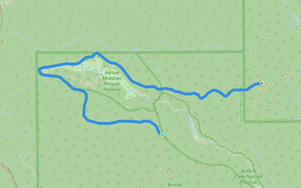 Antone Meadows Trail Hiking - Tahoe City, California | Pacer