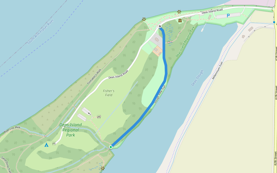 Slough View Trail Walking and Running - Delta, British Columbia | Pacer