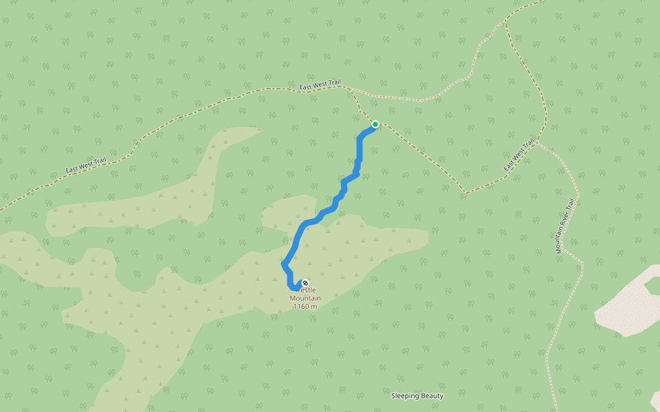 Trestle Mountain Track in Tasmania | Walking Map