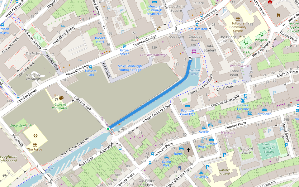 Union Path Walking And Running Trail - Edinburgh, Scotland | Pacer