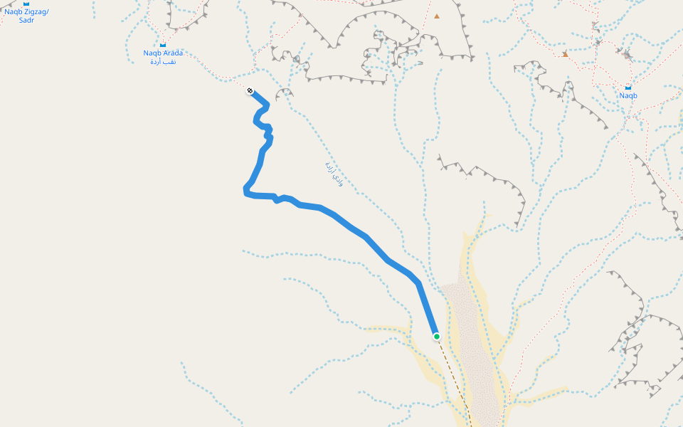 Naqb Arada | Walking Map