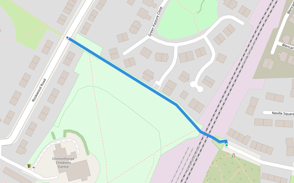 Definitive Footpath LEEDS CITY 82 in England | Walking Map