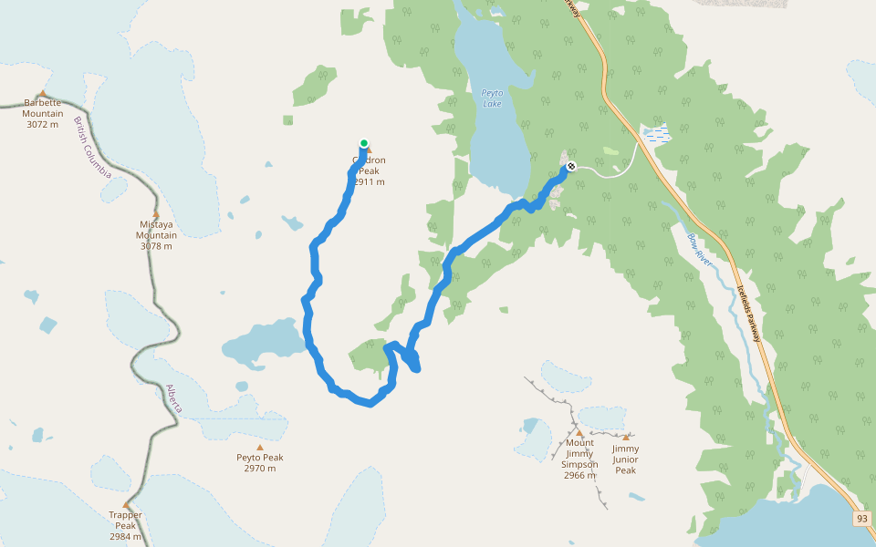 Caldron Peak Trail Hiking - Alberta | Pacer