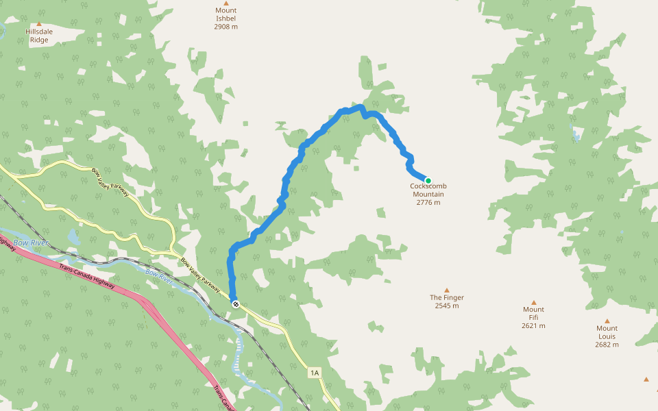 Cockscomb Mountain Trail Hiking - Massive, Alberta | Pacer