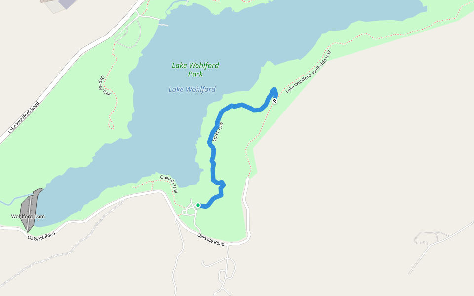 Egret Trail in California | Walking Map