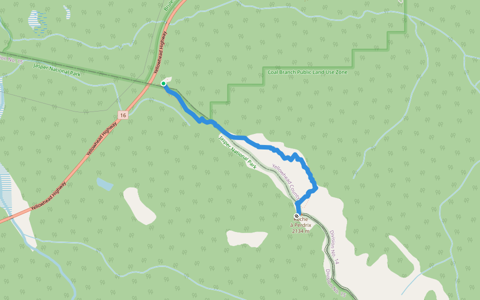 Partridge Rock Road Hiking - Pocahontas, Alberta | Pacer