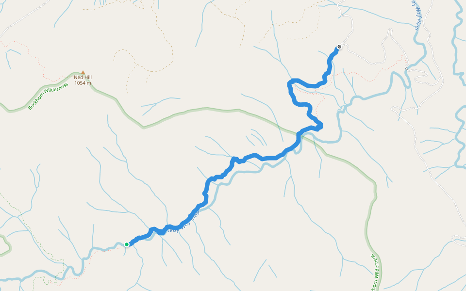 Gray Wolf Trail in Washington | Walking Map