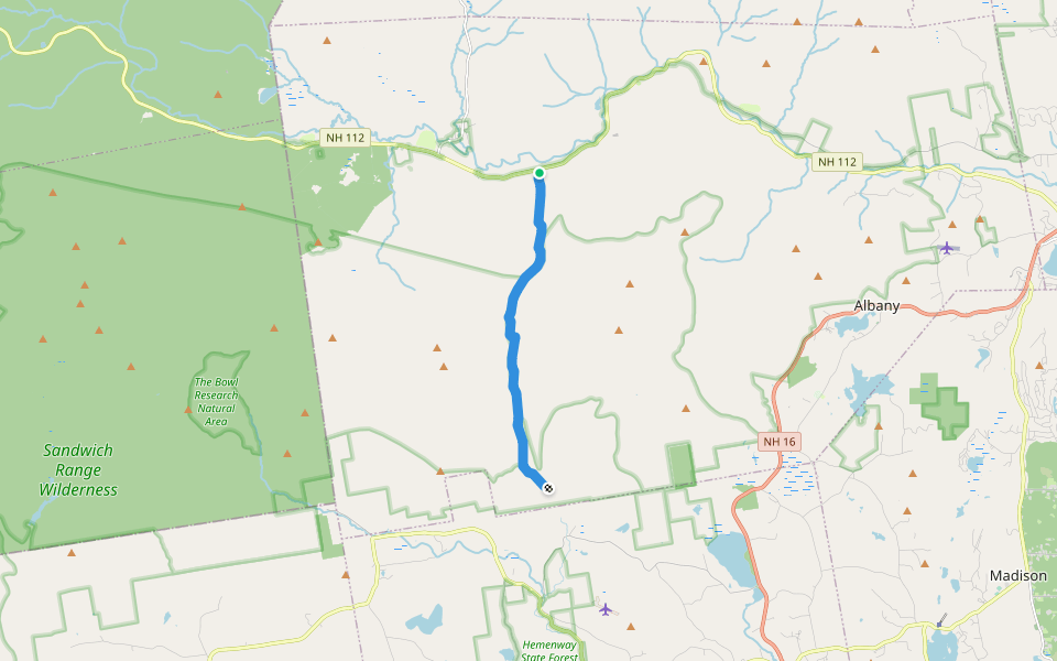 Bolles Trail Hiking - Albany, New Hampshire | Pacer