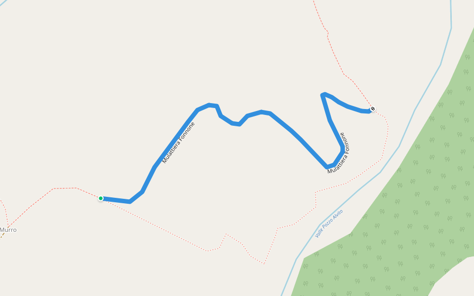 Fonnone mule track | Walking Map