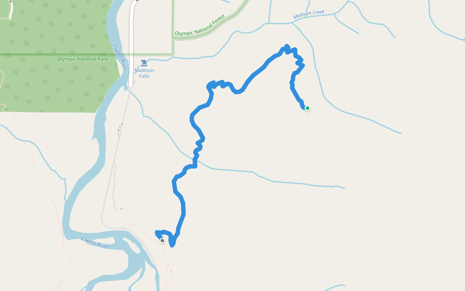 Cascade Rock Trail in Washington | Walking Map
