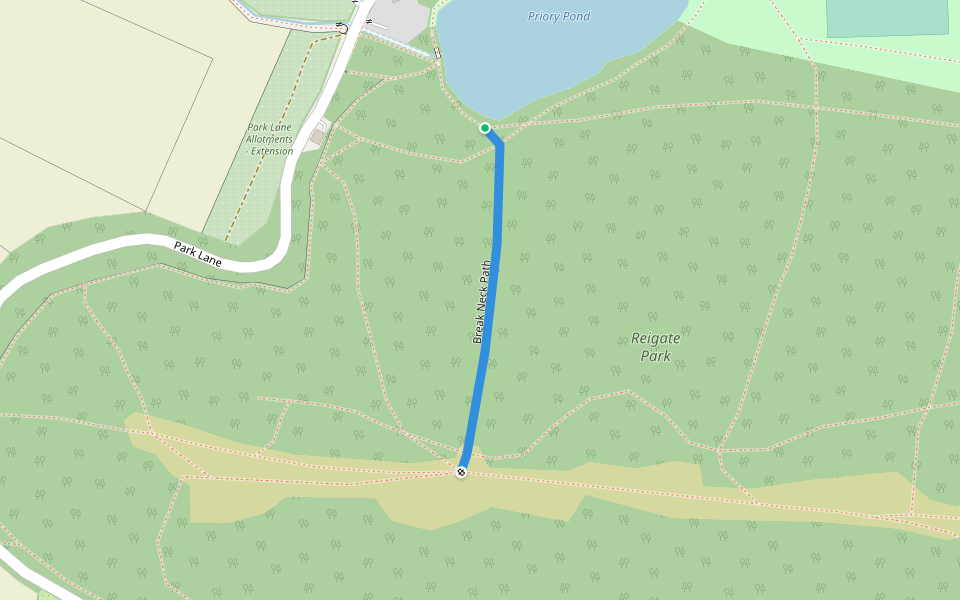 Break Neck Path | Walking Map