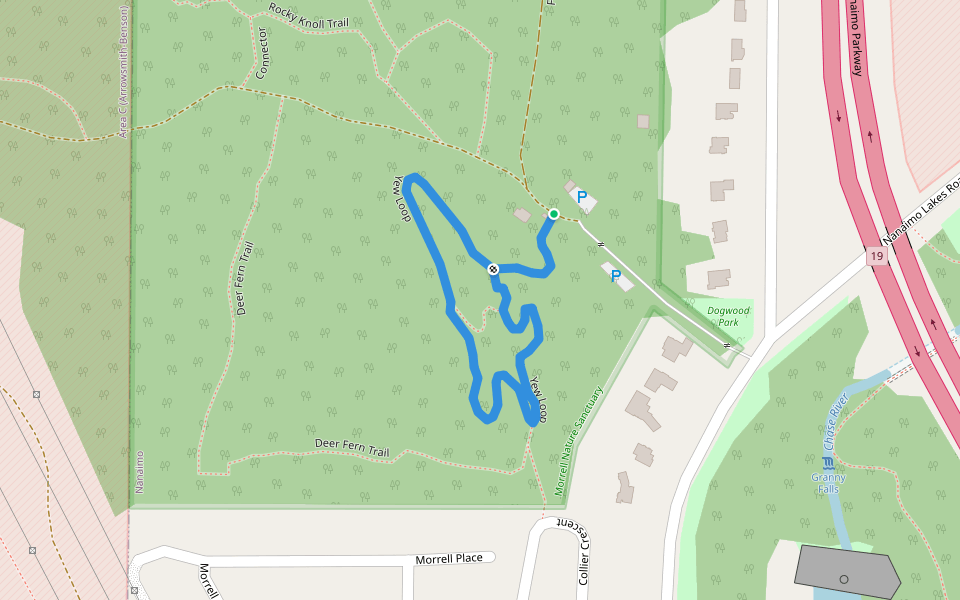 Yew Loop in British Columbia | Walking Map