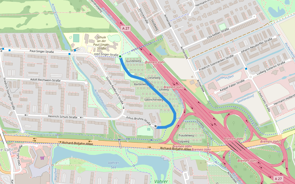 Vroniweg Walking And Running Trail - Bremen | Pacer