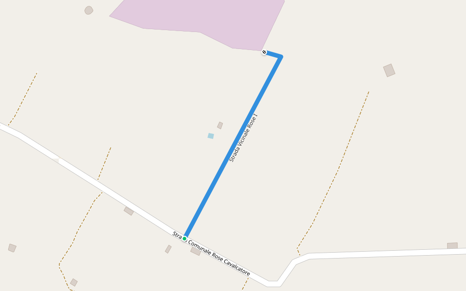 Strada Vicinale Rose I Walking And Running Trail - Puglia | Pacer