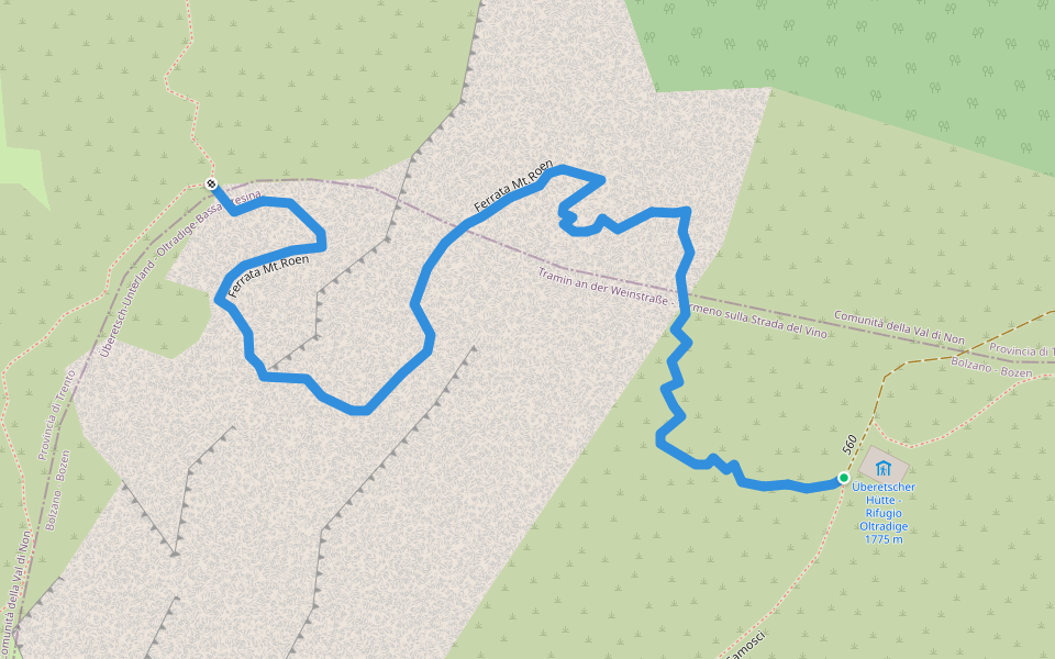 Ferrata Mt.Roen Hiking Trail - Trentino-Alto Adige | Pacer