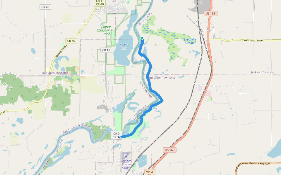State Corridor Trail Hiking - Carver, Minnesota | Pacer