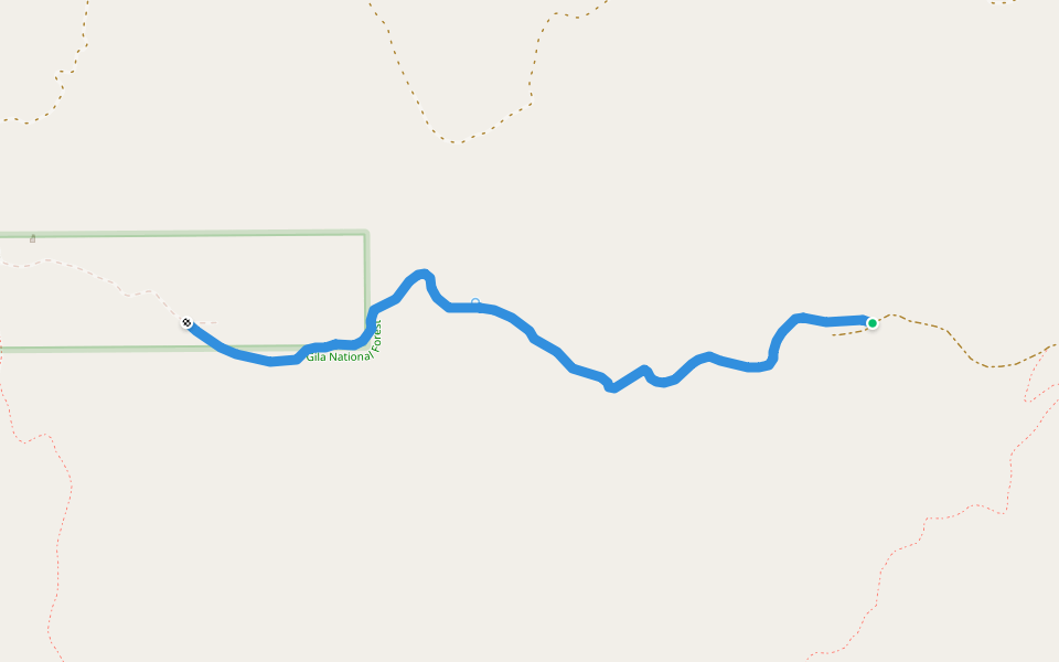 Trail #108 Hiking - Winston, New Mexico | Pacer