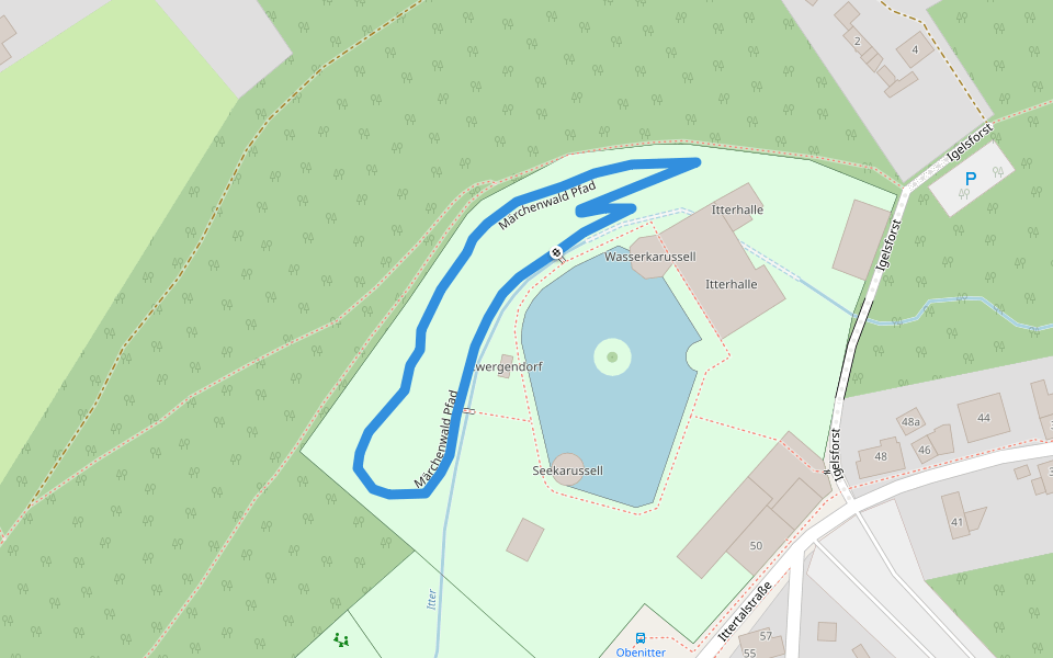 Fairytale forest path Walking And Running Trail - Solingen, Nordrhein ...