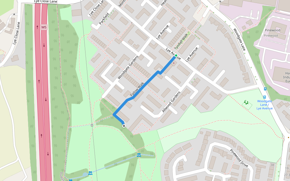 Fallow Walk Trail - Birmingham, England | Pacer