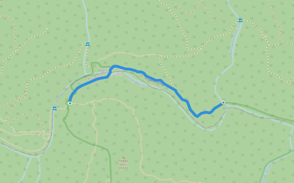 Stradello Cereda Hiking Trail - Toscana | Pacer