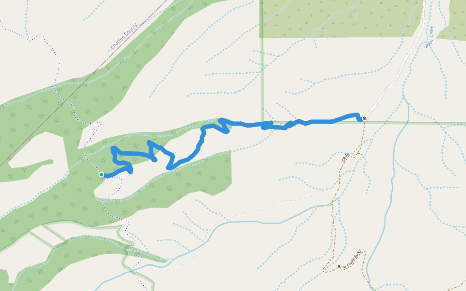 Columbine Trail in Colorado | Walking Map