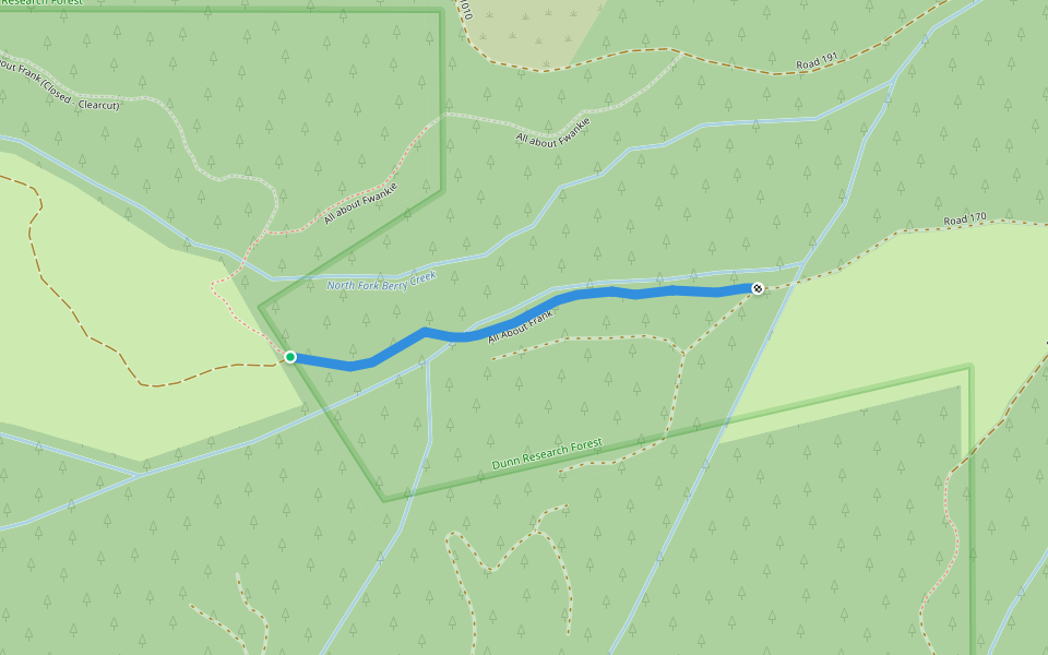 All About Frank in Oregon | Walking Map