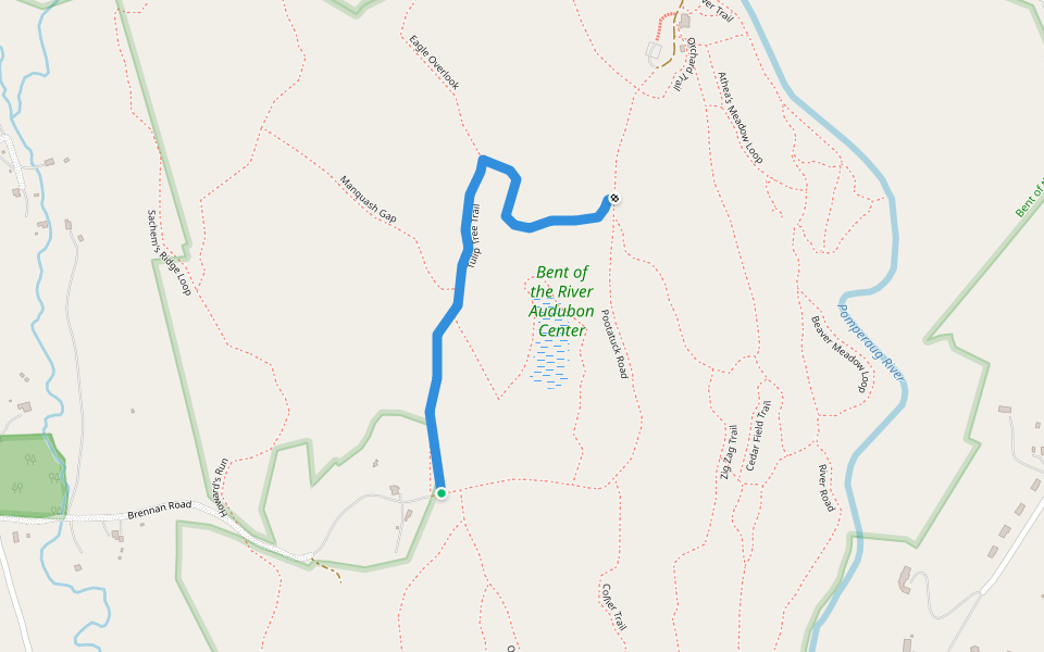 Tulip Tree Trail in Connecticut | Walking Map