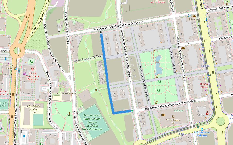 Riga kalea/Calle Riga in Euskadi | Walking Map