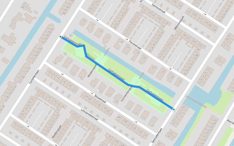 Corfuplantsoen Walking And Running Trail - Amsterdam, Noord-Holland | Pacer