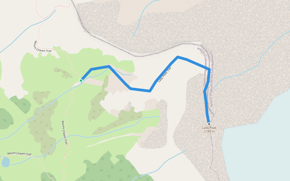 Lady Peak Trail Walking and Running - Chilliwack, British Columbia | Pacer