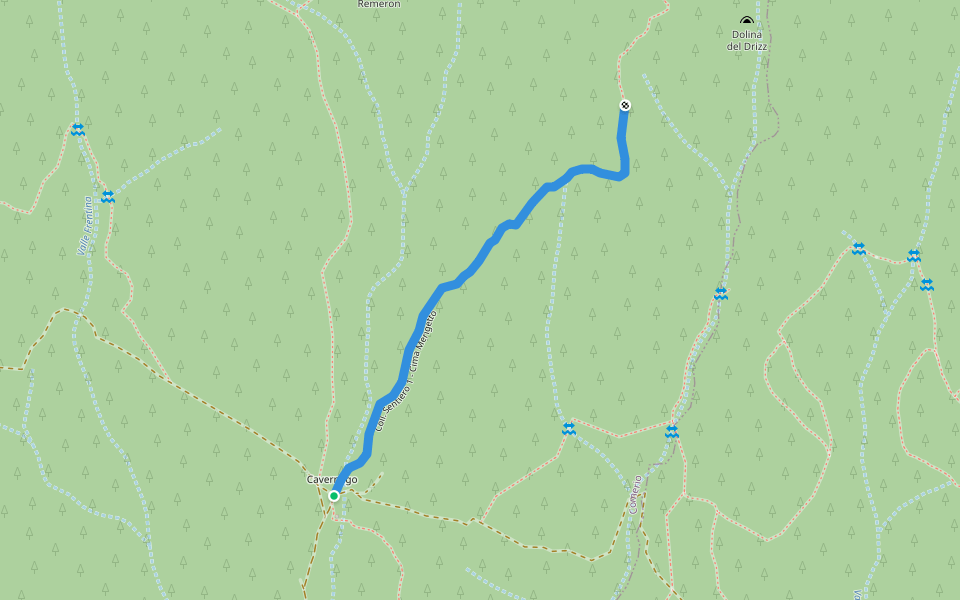 Coll. Path 1 - Cima Merigetto Hiking Trail - Lombardia | Pacer