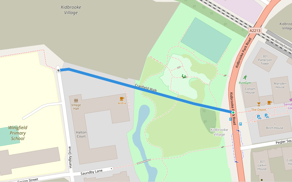 Cranfield Walk Trail - London, England | Pacer