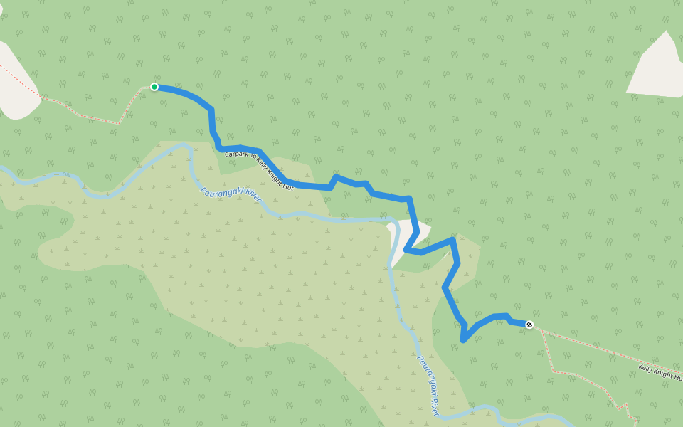 Carpark To Kelly Knight Hut Hiking - Mangaweka, Manawatu-Wanganui | Pacer