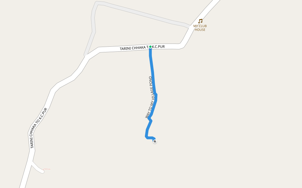 WAY TO MY VILLAGE POND Walking And Running Trail - Anjira, Odisha | Pacer