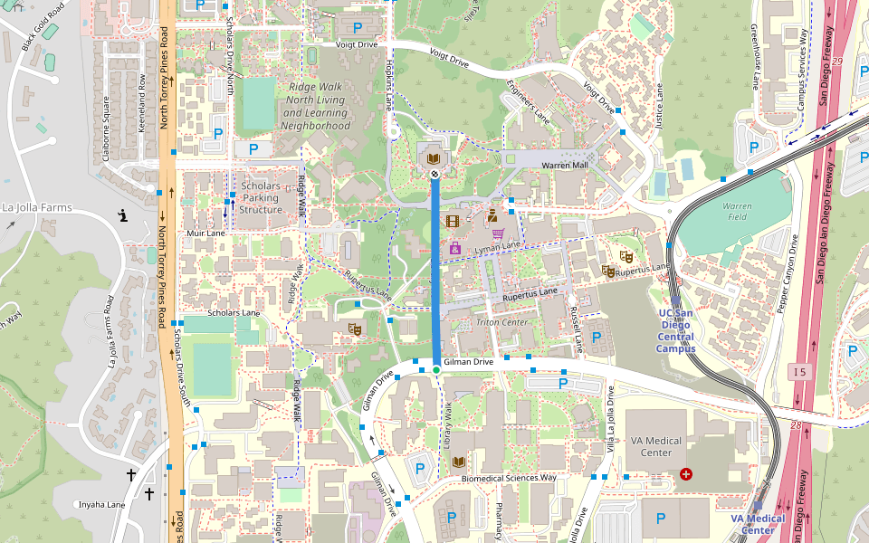 Library Walk Trail - San Diego, California | Pacer