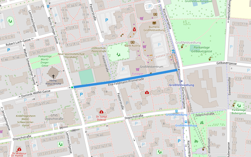 Else-Feldmann-Promenade Walking And Running Trail - Wien | Pacer