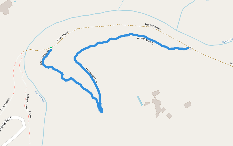 Verena Mallory in Colorado | Walking Map