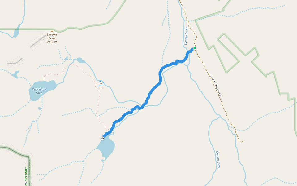 Anderson Lake Hiking Trail - Almont, Colorado | Pacer