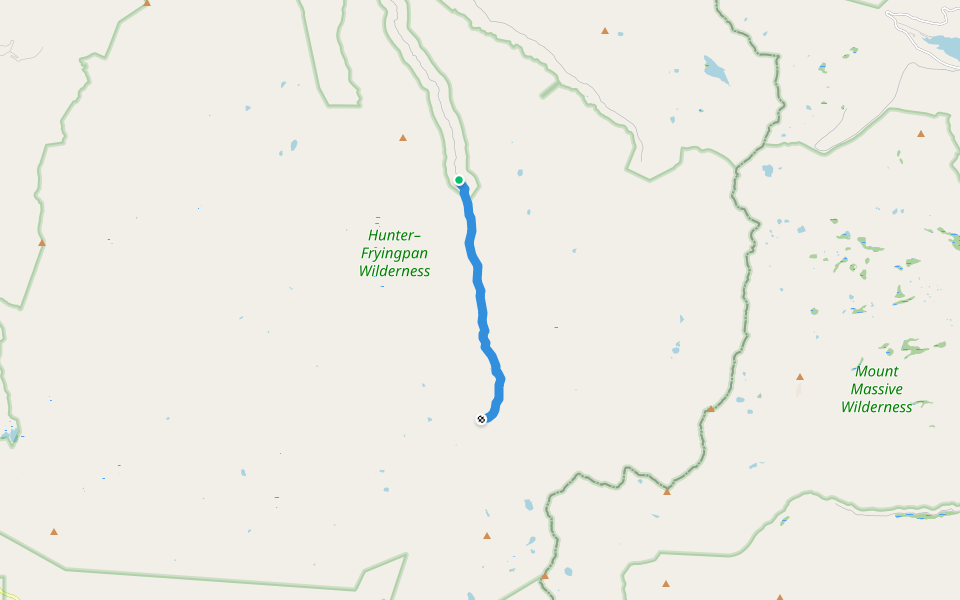 South Fork Pass Hiking Trail - Nast, Colorado | Pacer