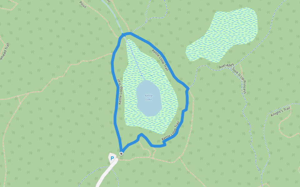 Kettle Loop Trail in British Columbia | Walking Map