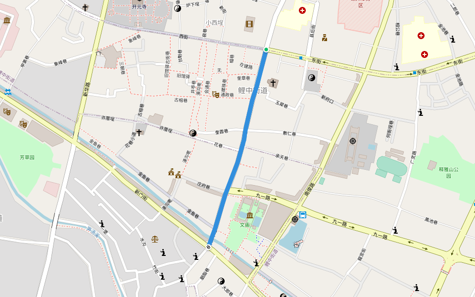 中山中路 Walking And Running Trail - Quan Zhou Shi, Fu Jian Sheng | Pacer