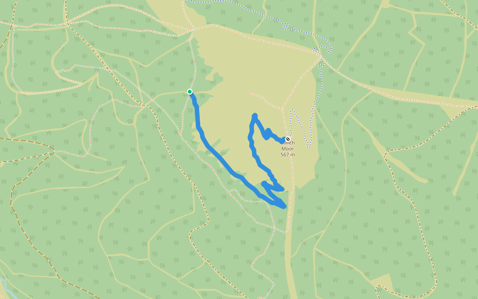 Minch Moor Climb Hiking Trail - Scotland | Pacer