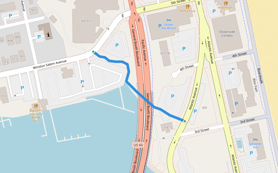 Rudee Inlet Connector Path Walking And Running Trail - Virginia Beach ...